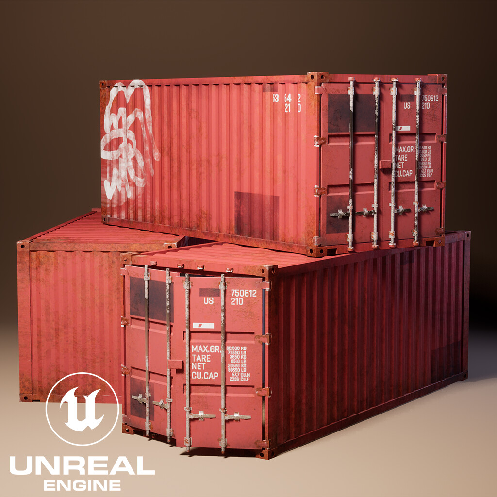 ArtStation - Shipping Container