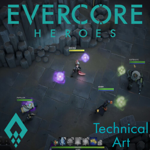 ArtStation - Evercore Heroes Technical art