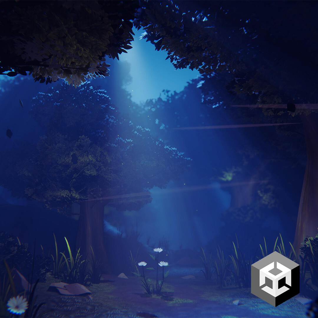 ArtStation - Fantasy Forest | Environment and Lighting