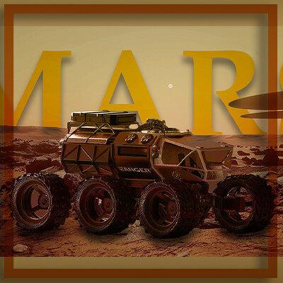 ArtStation - Mars Rover
