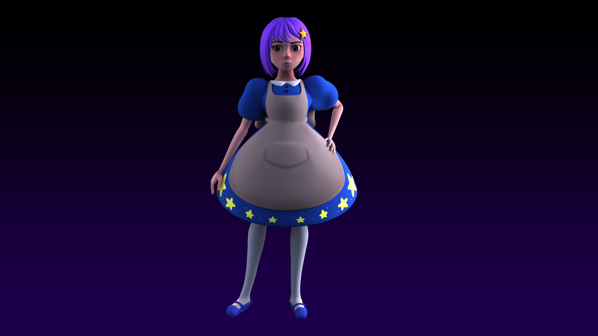 ArtStation - Ai The Witch - A 3D model project