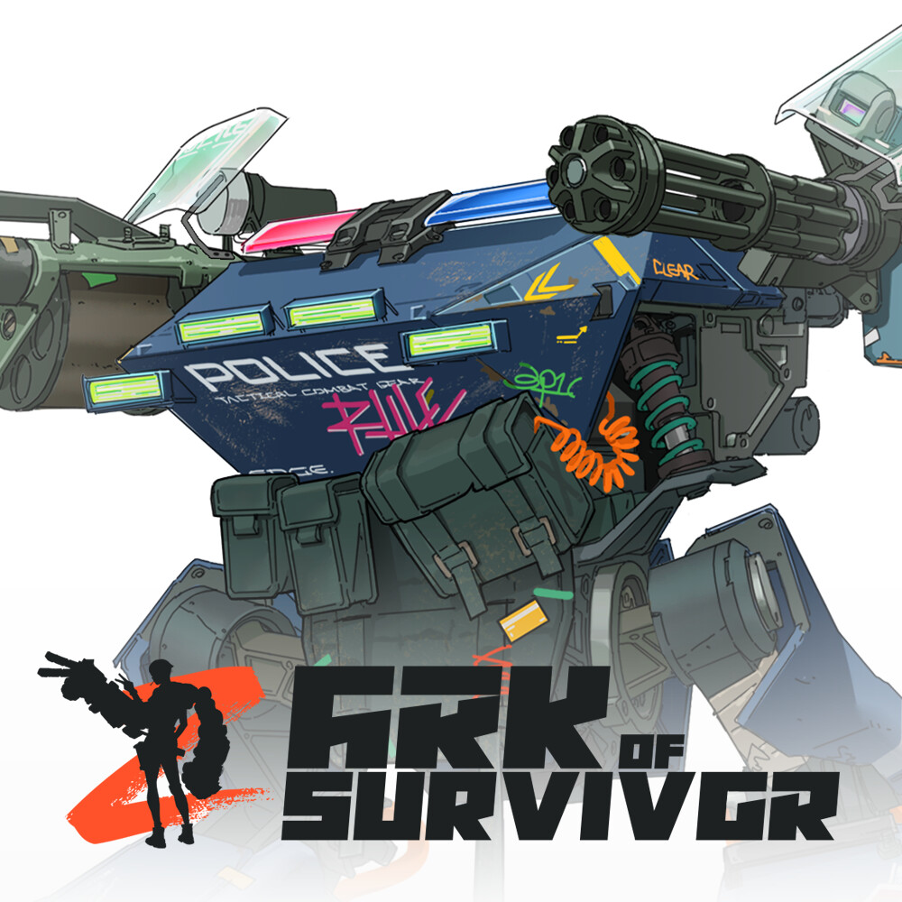ArtStation - Ark of Survivor Concept Part3--Mechas