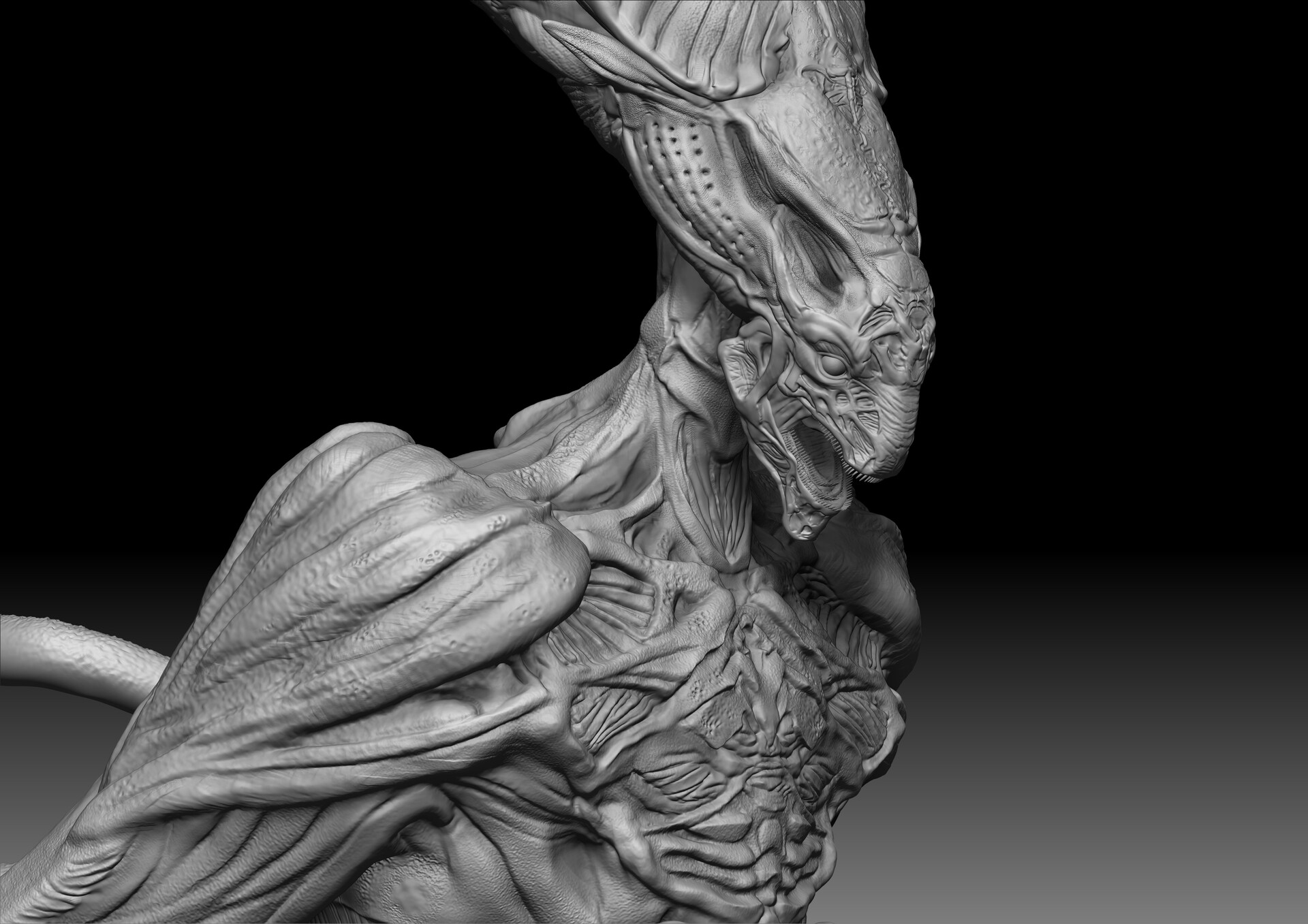 ArtStation - Alien Harvester Queen Fan Art