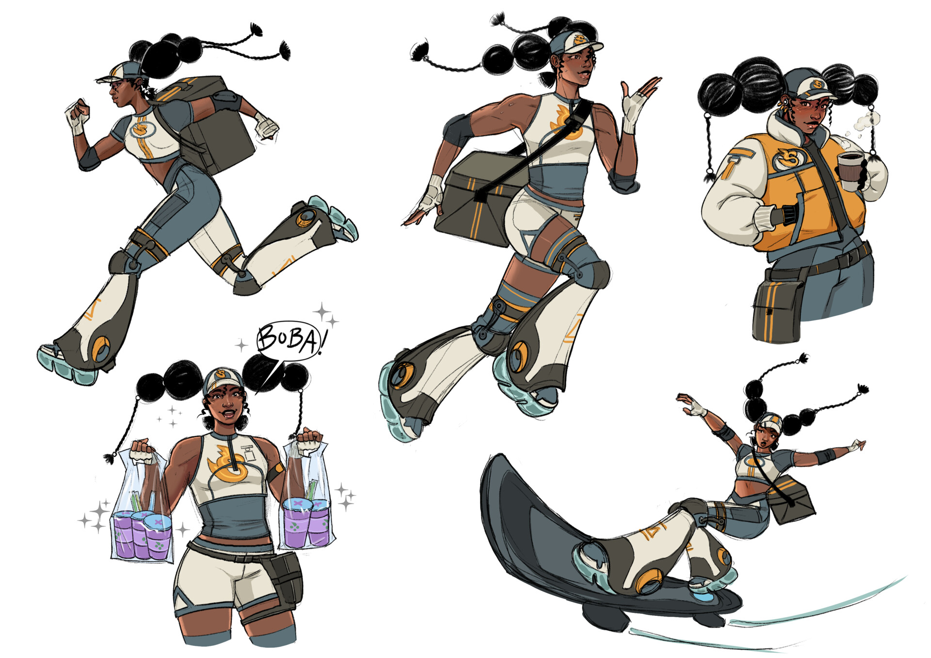 ArtStation - Express Delivery Rider