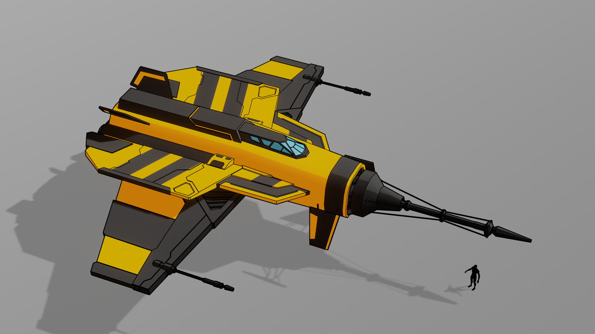 ArtStation - spaceship bee-35v