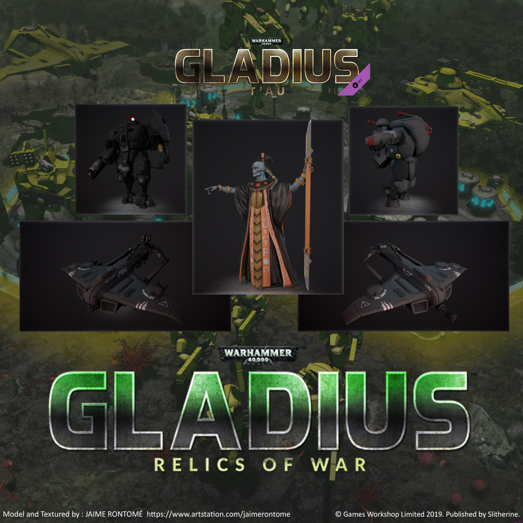 ArtStation - GLADIUS RELICS OF WAR TAU