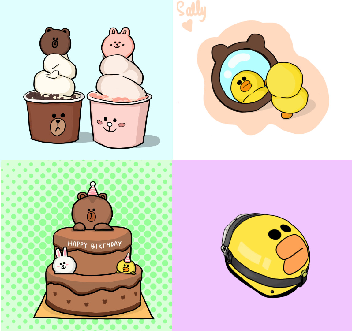 ArtStation - LINEFRIENDS Stuff