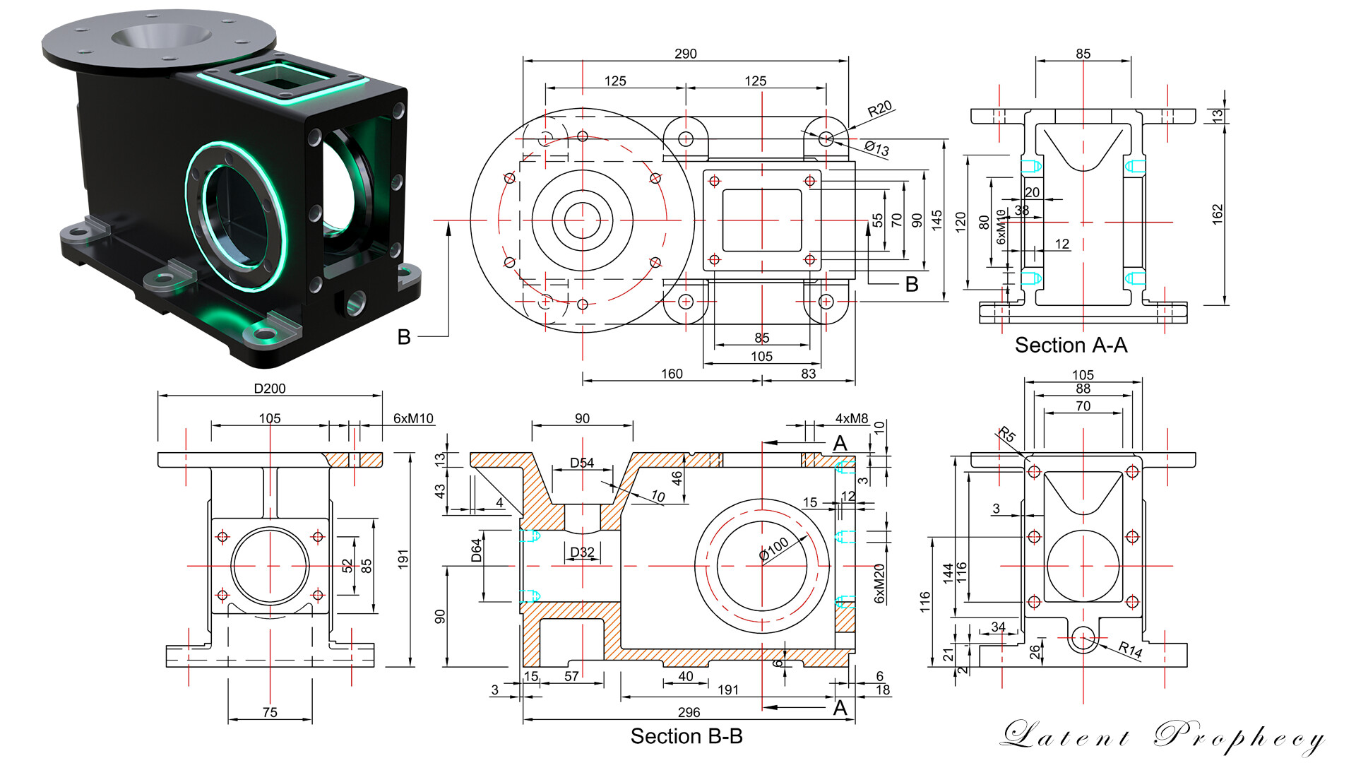 ArtStation - Hard Surface Modeling From AutoCAD to Blender [Series]