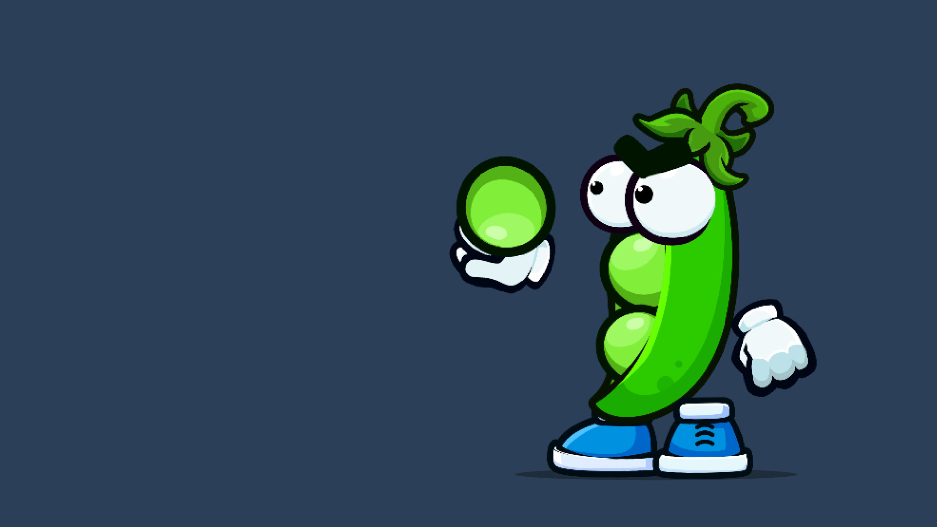 ArtStation - 2D Pea character