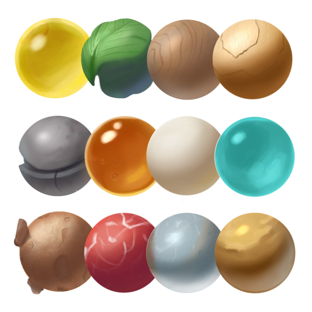 ArtStation - Material study /01