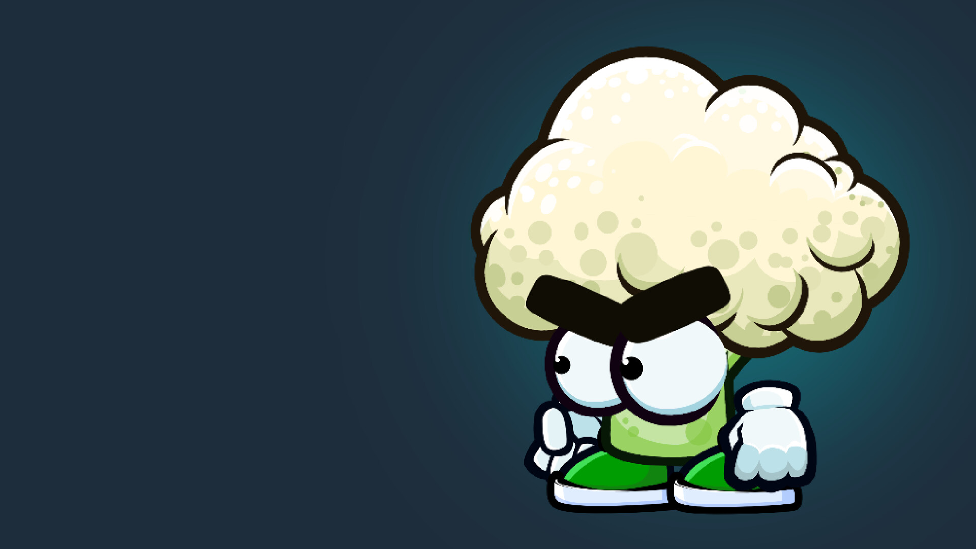 ArtStation - 2D Broccoli and cauliflower characters