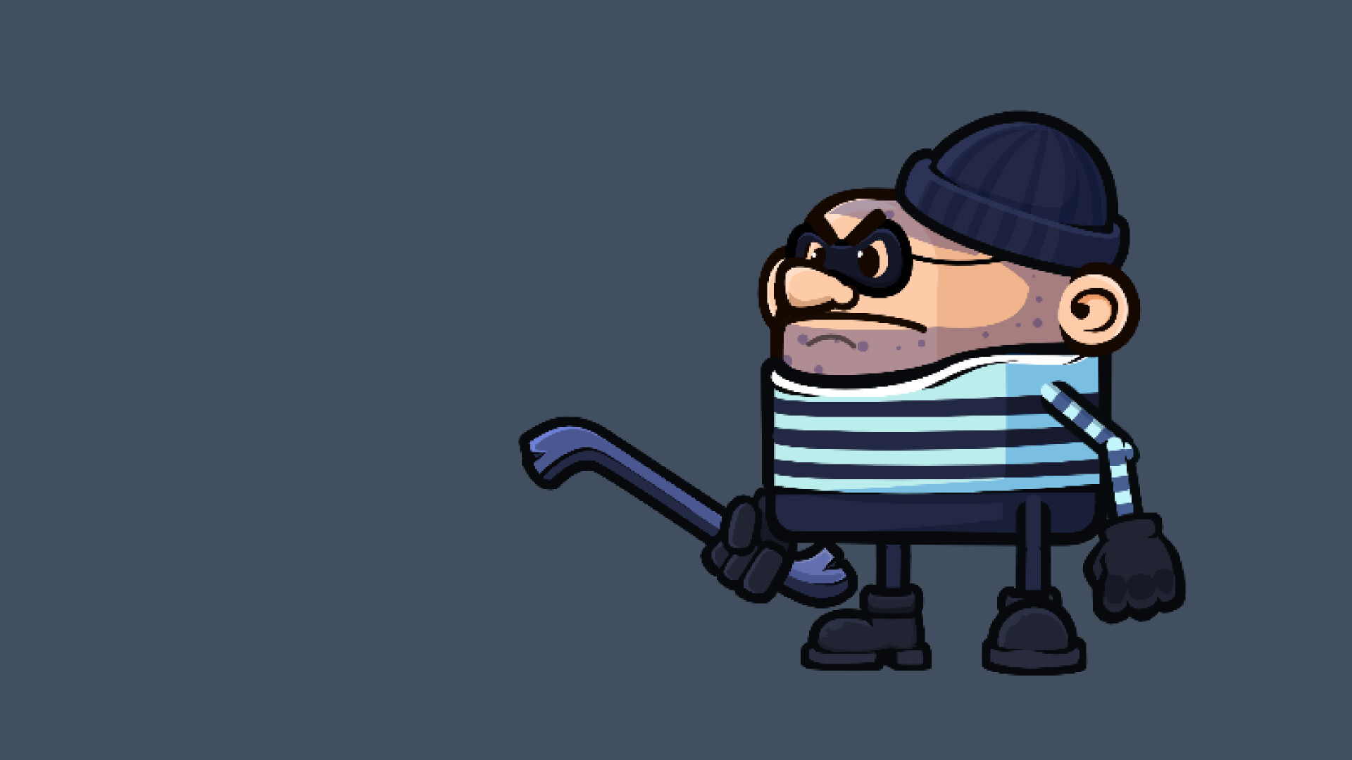 ArtStation - 2D Burglar character