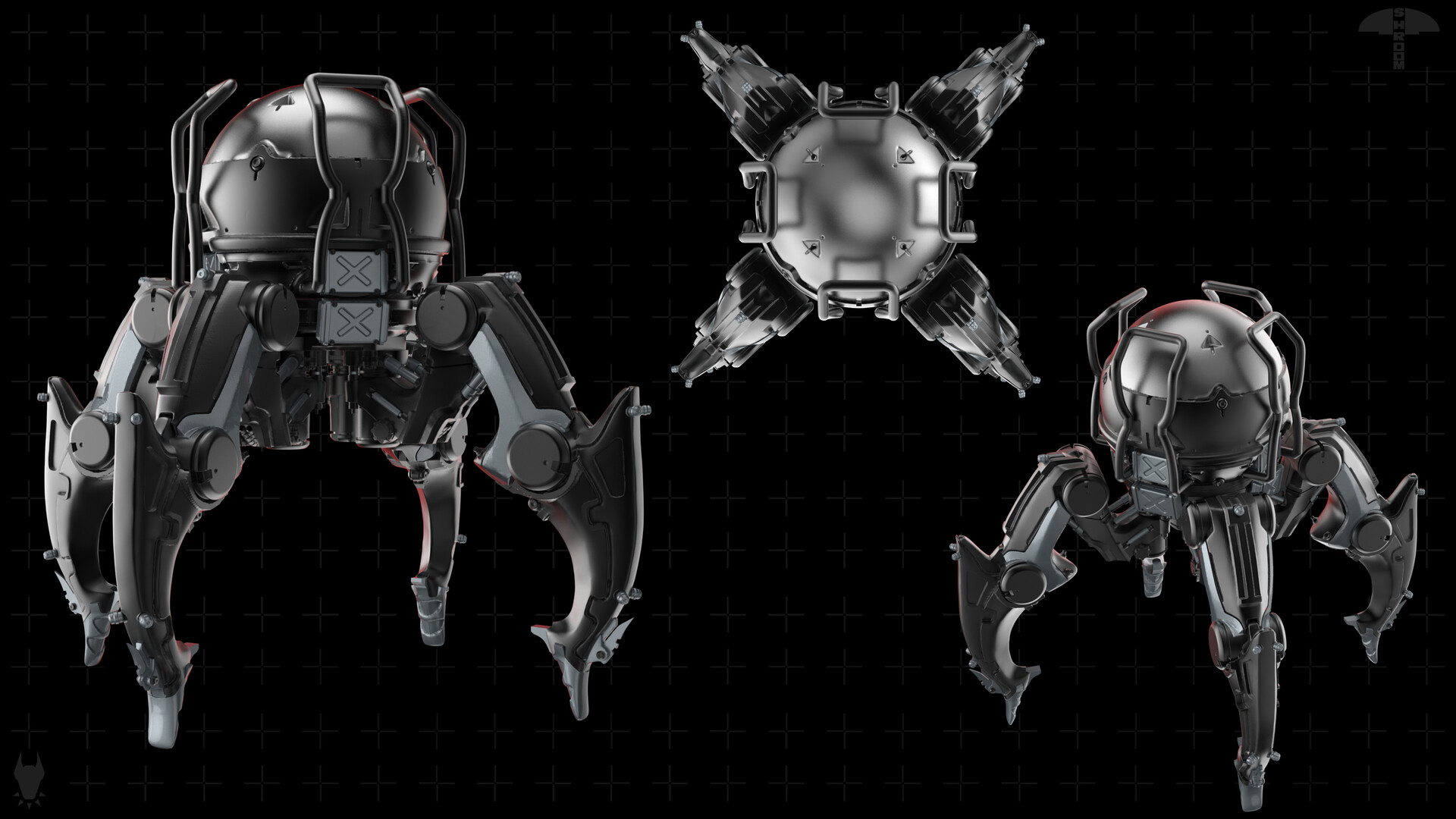 ArtStation - Shield Mech