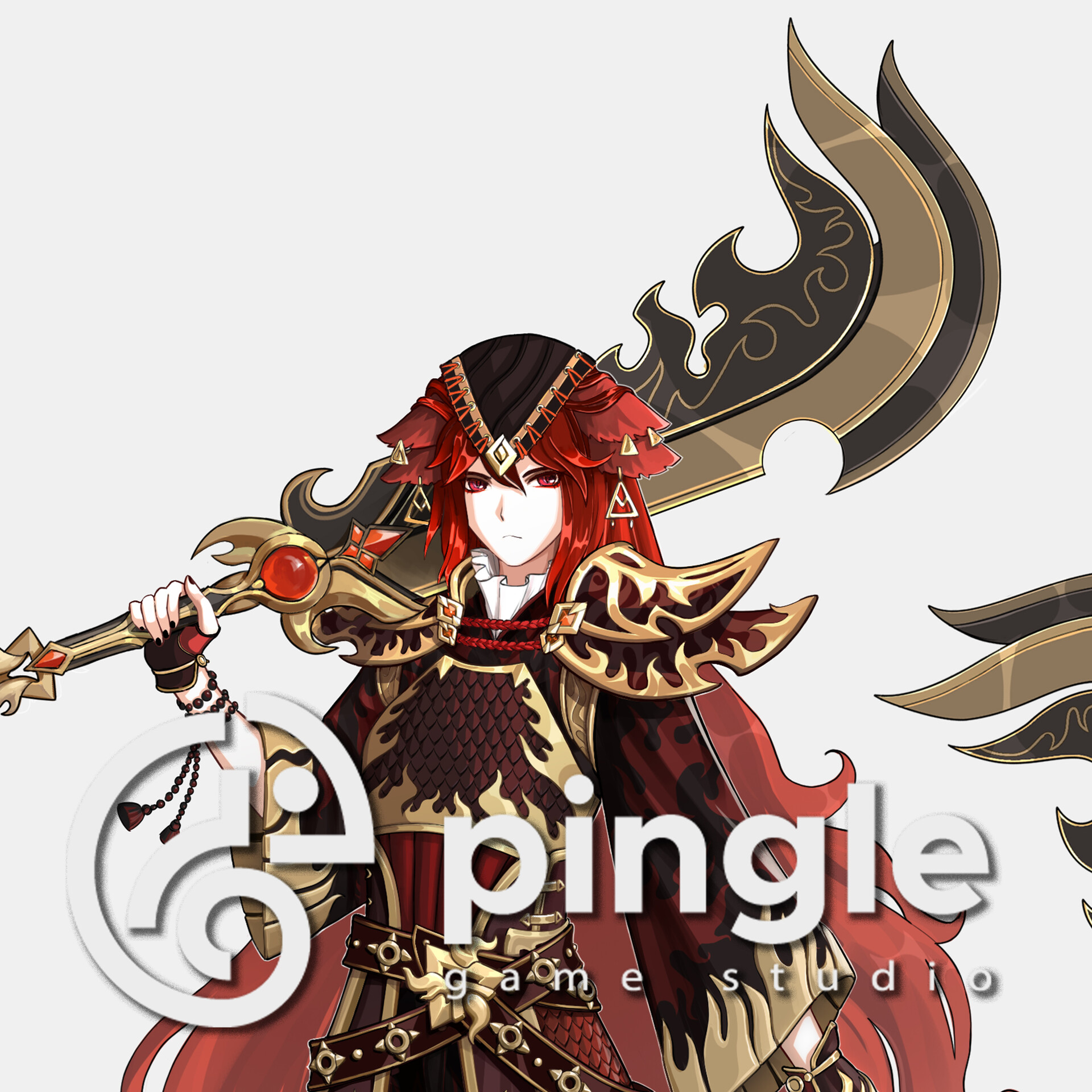 Pingle Studio - Anime-inspired character