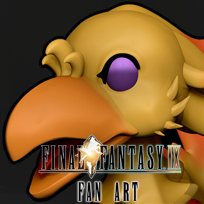 Pablo Ruiz - Final Fantasy IX Chocobo Fan Art