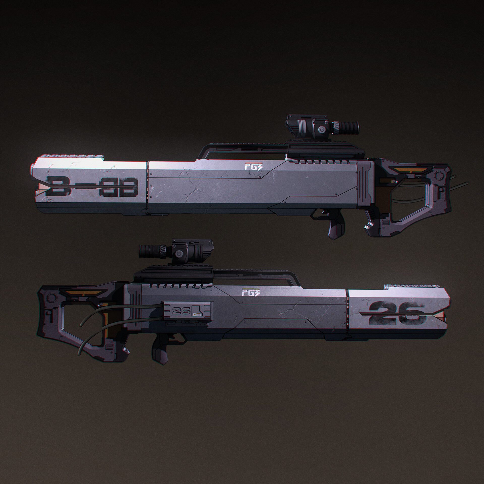 ArtStation - PG3 Props Designs