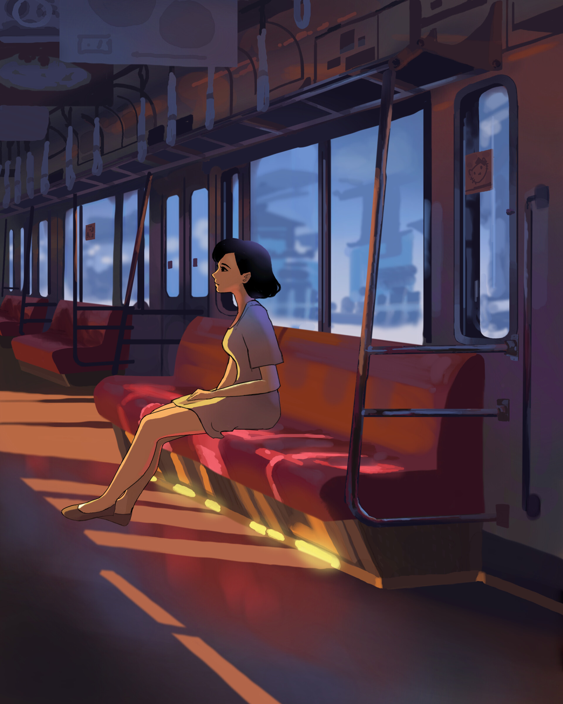 Yamini Sonwani - Train ride home II
