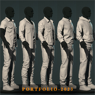 ArtStation - CHR Skins Highpoly