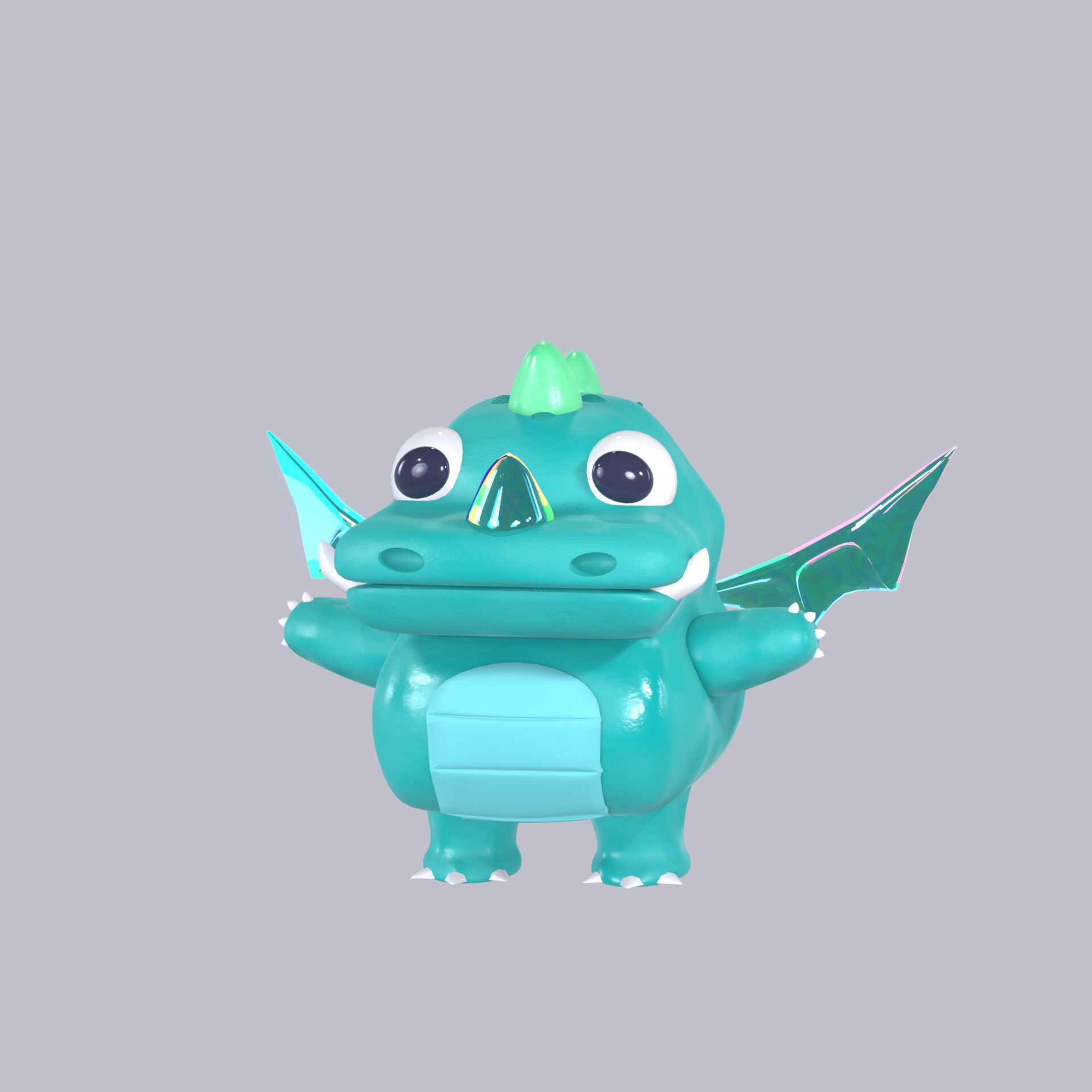 ArtStation - 3D Baby Dragon