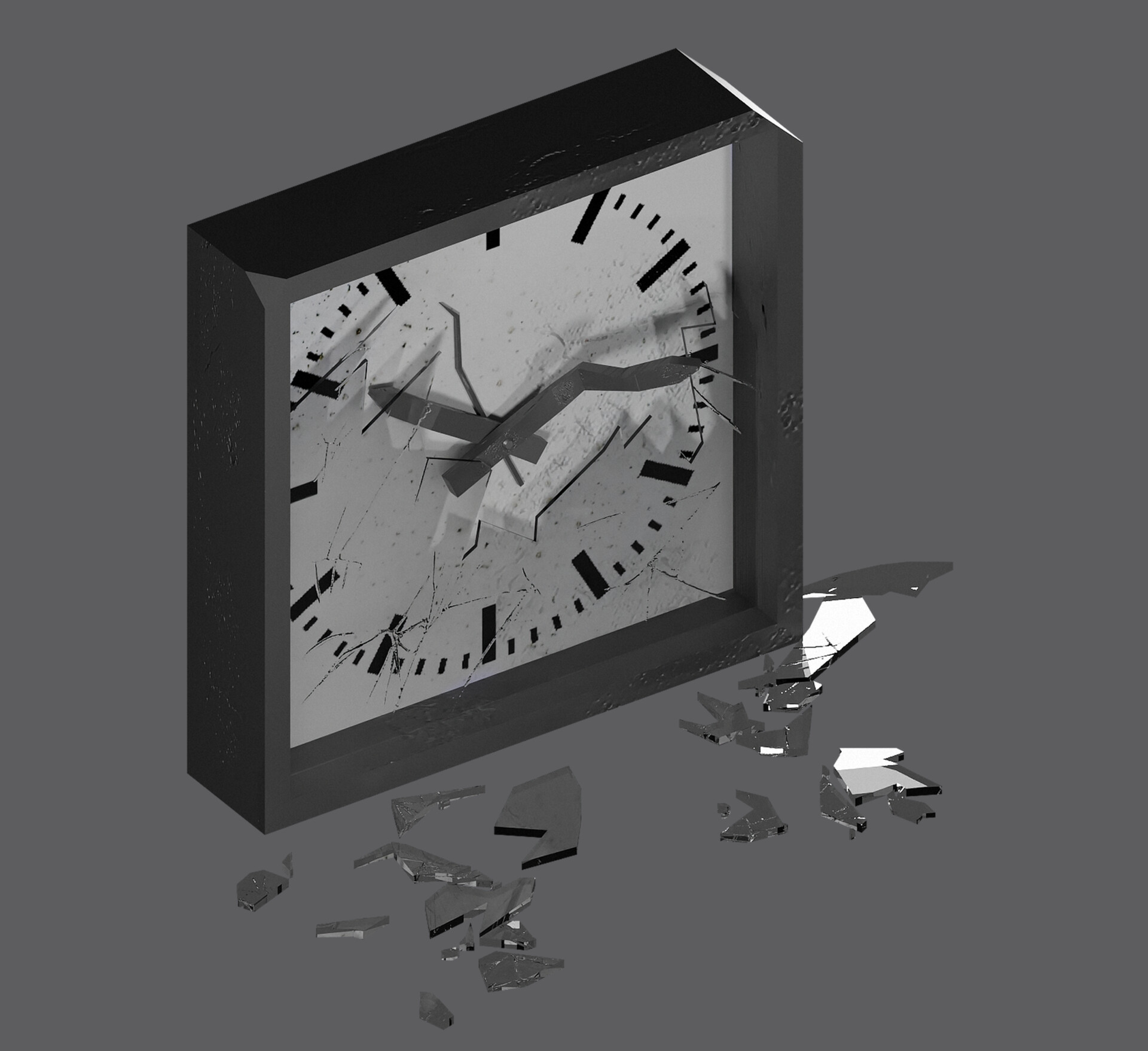 ArtStation - SHATTERED CLOCK — Subnet-6 (2023)