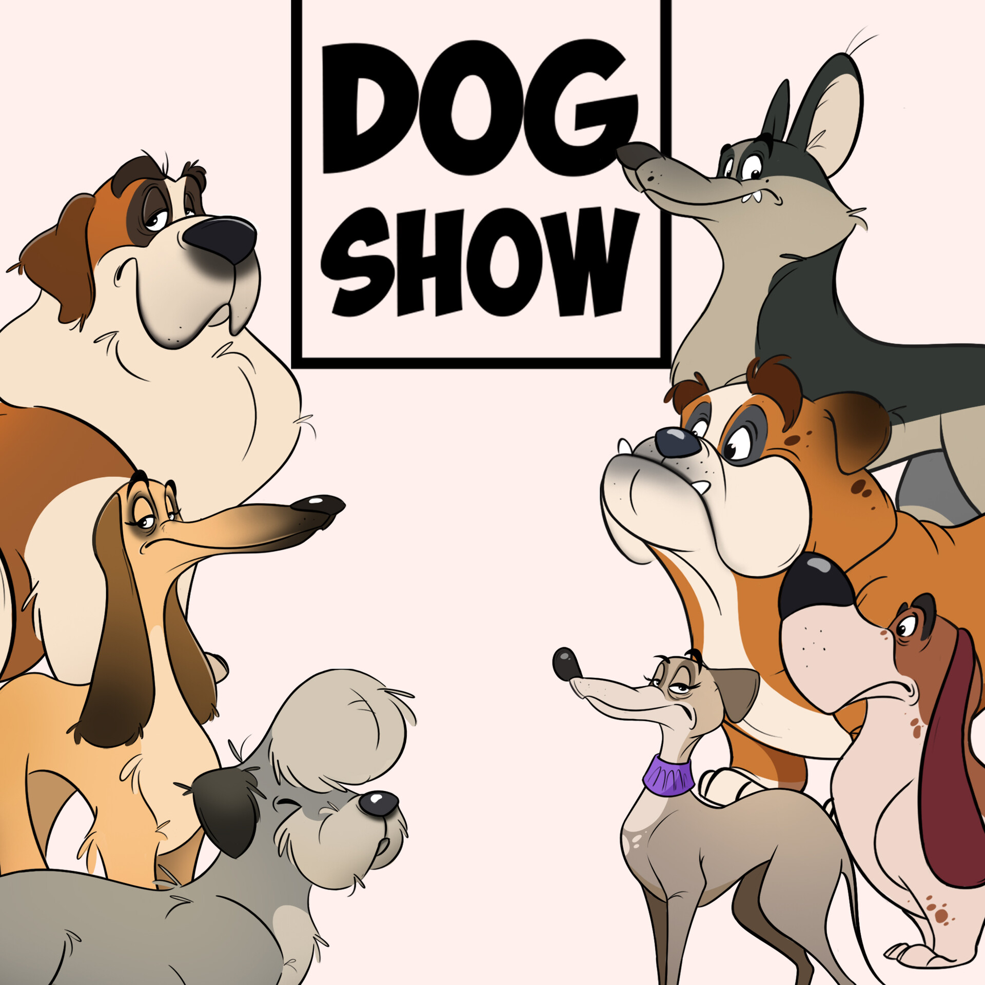 ArtStation - Dog Show