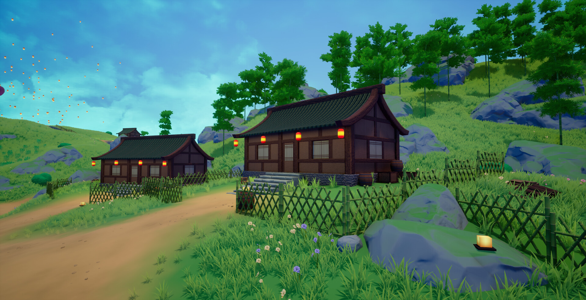 ArtStation - Fantasy Village: Level Design & Art
