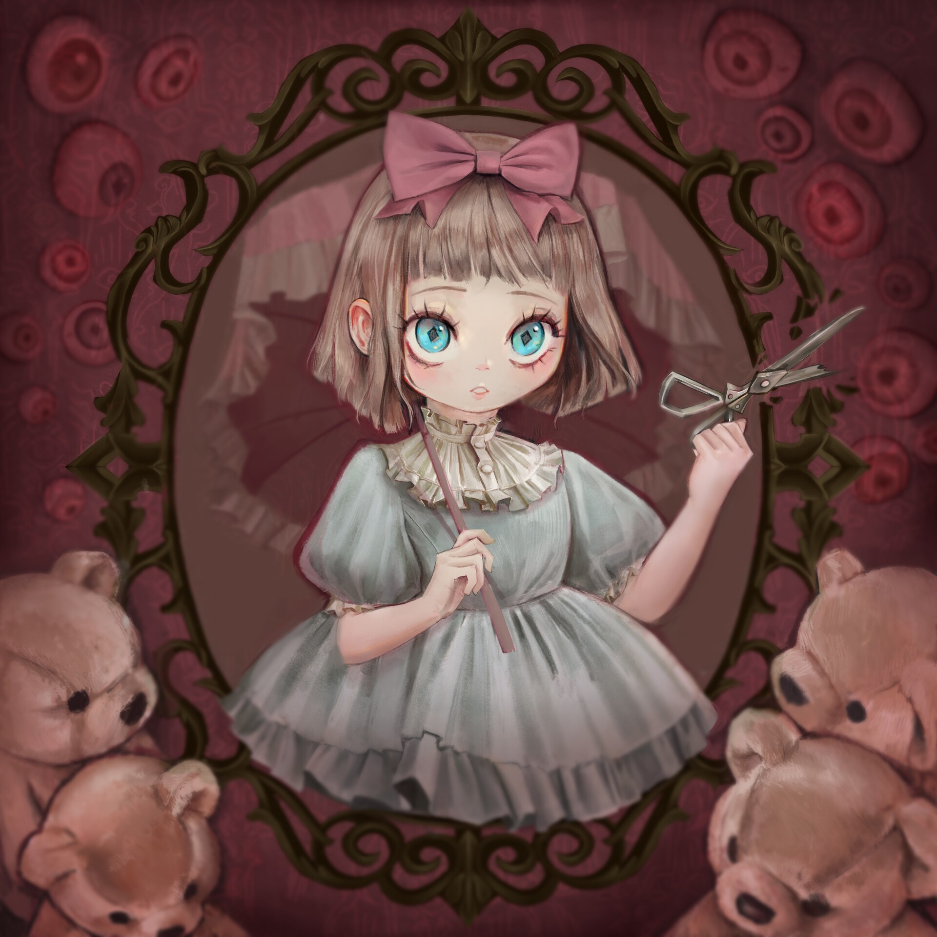 ArtStation - Victorian girl character art