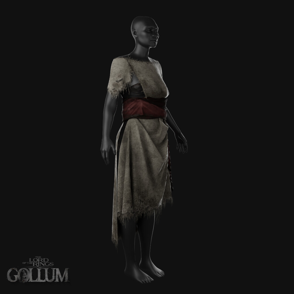 ArtStation - Zanah Prisoner Outfit - The Lord of the Rings: Gollum