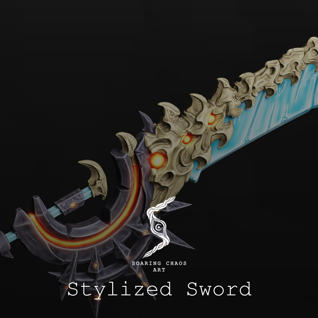ArtStation - Stylized Sword