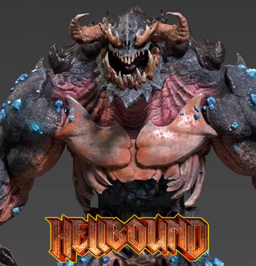 ArtStation - Ferlord a BOSS from Hellbound an Indie Game from Argentina Saibot Studio
