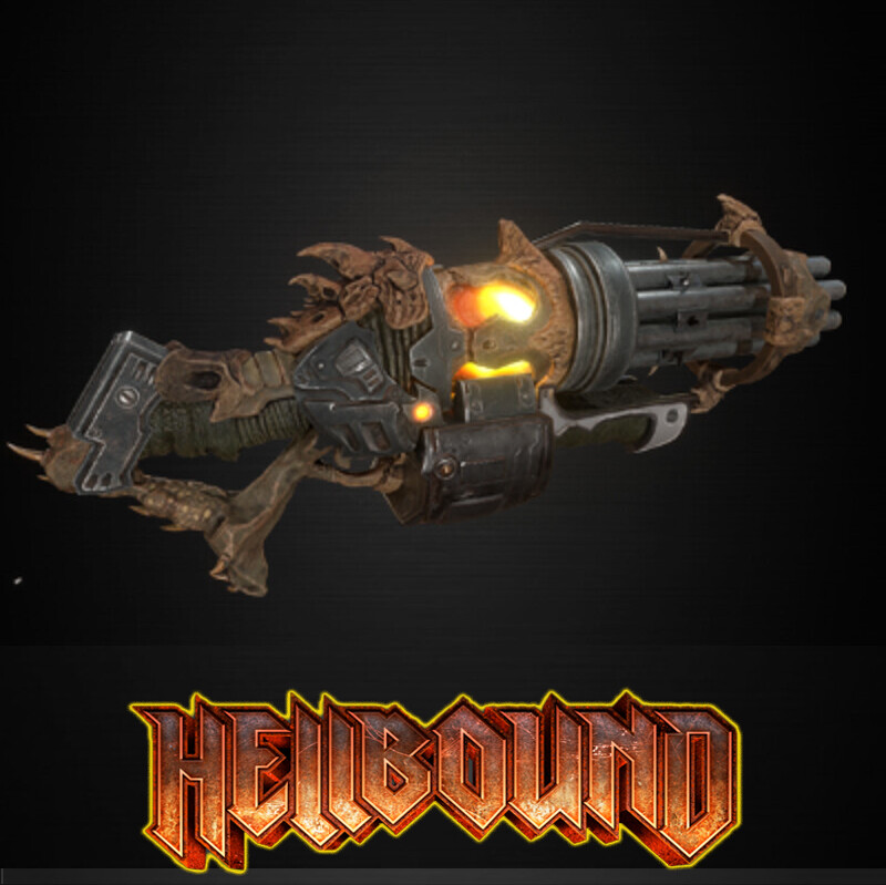 ArtStation - Organic Weapon SCi FI game hellbound