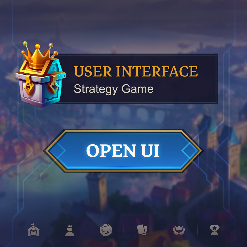 ArtStation - UI/UX strategy game (Mobile)