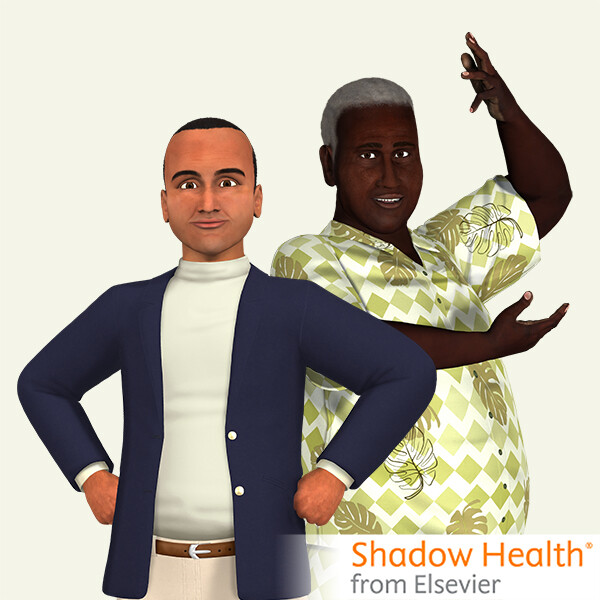 ArtStation - Elsevier Shadow Health - Assets and Marketing Materials