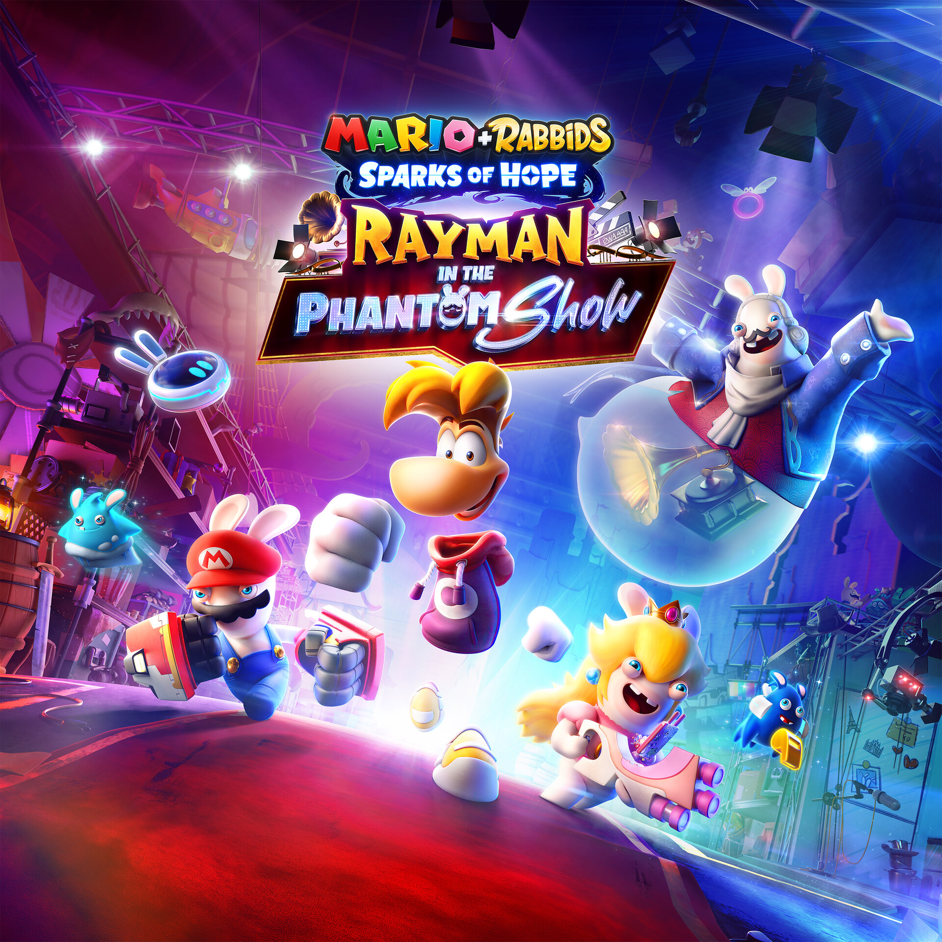 ArtStation - RAYMAN IN THE PHANTOM SHOW - Mario+Rabbids Sparks of Hope DLC
