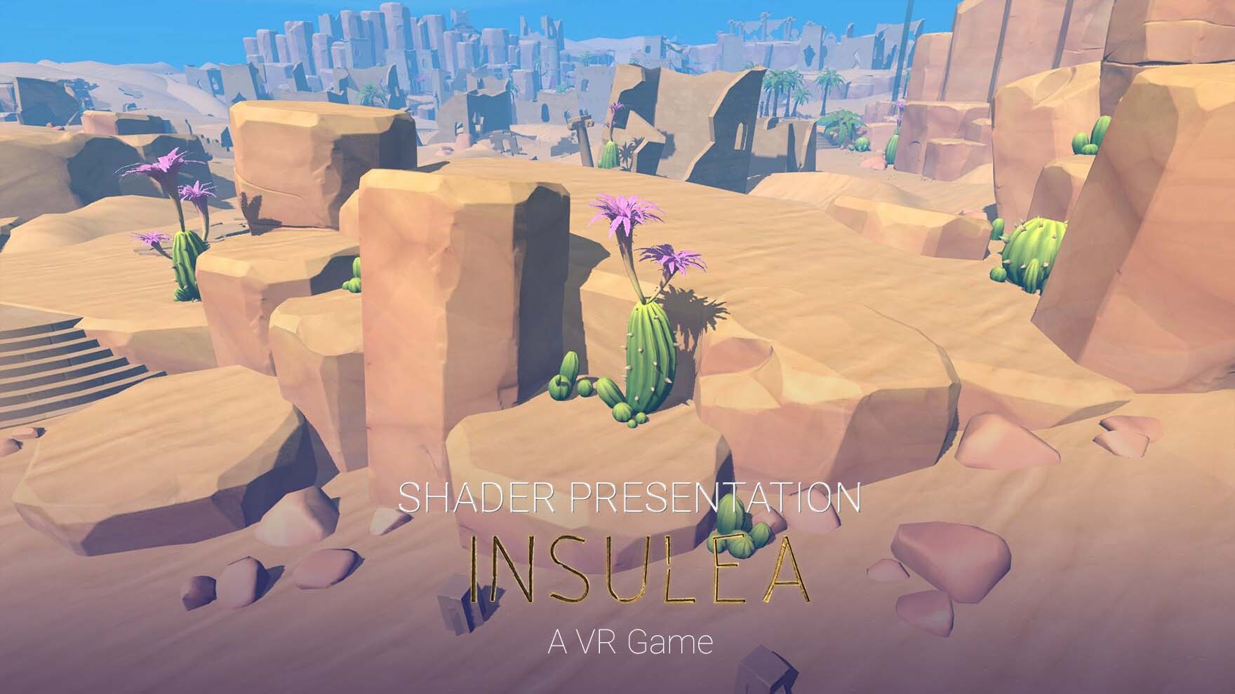ArtStation - Environment Shader - Insulea, a VR game
