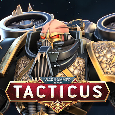 ArtStation - Warhammer 40k: Tacticus - Haarken Worldclaimer