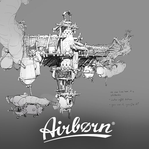 ArtStation - Airborn - Architecture Sketches