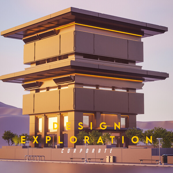 ArtStation - Design Exploration: Corporate