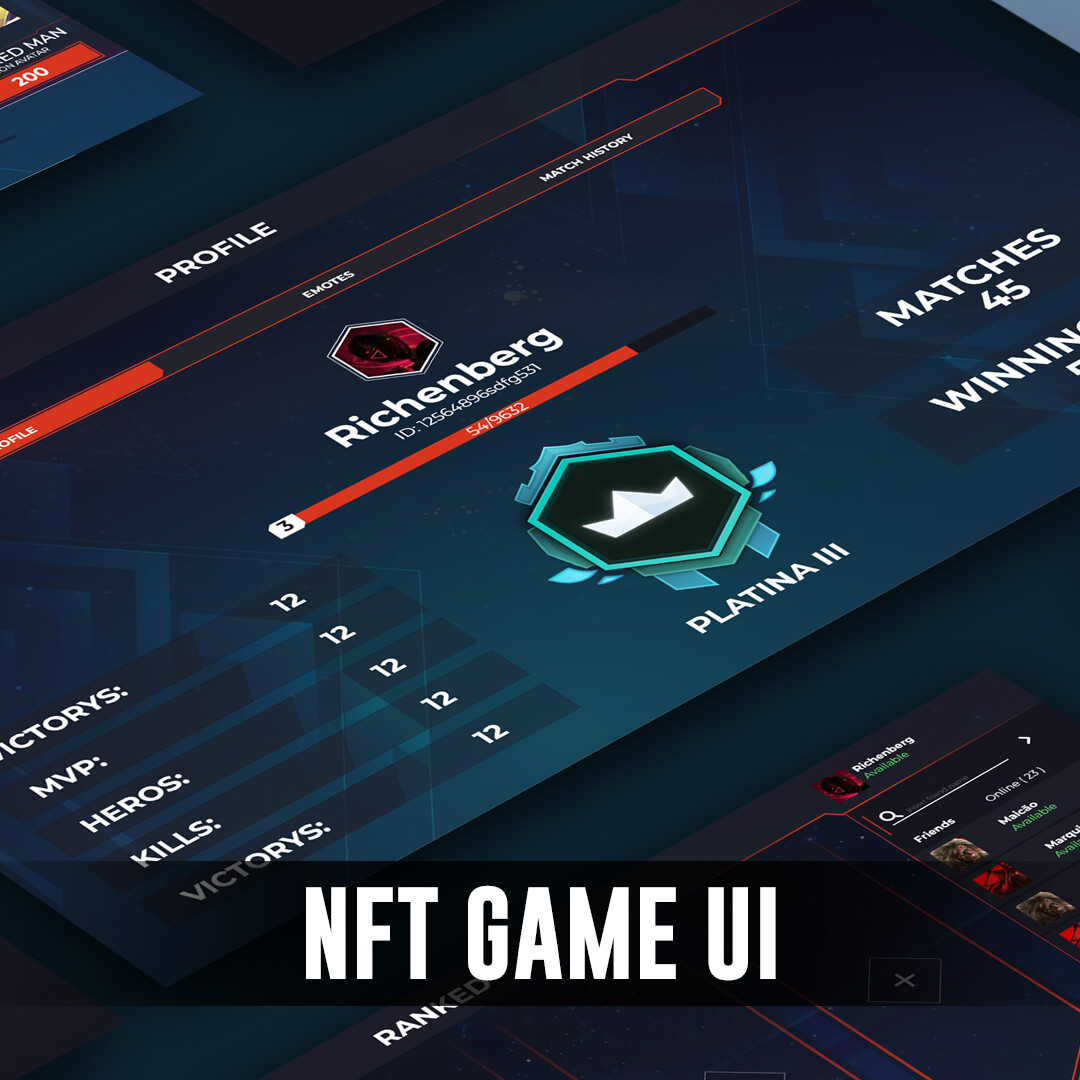ArtStation - NFT Game UI