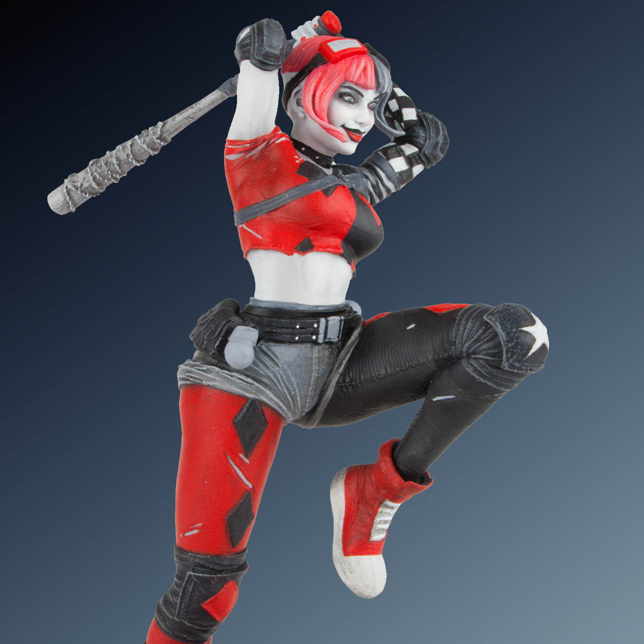 Hunter M Sparagna - 3D Artist - Harley Quinn based on Derrick Chew Art