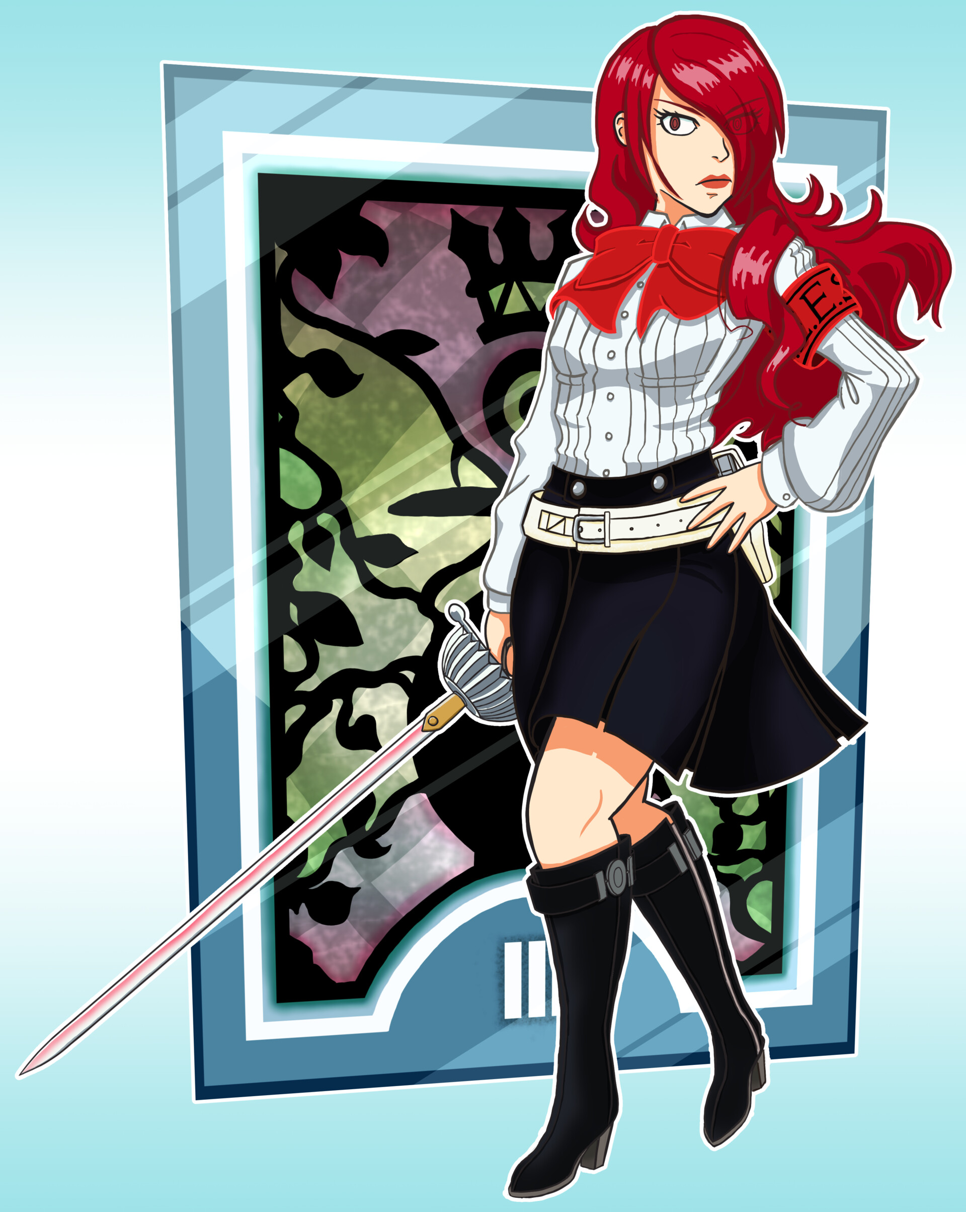 ArtStation - Mitsuru Kirijo from Persona 3