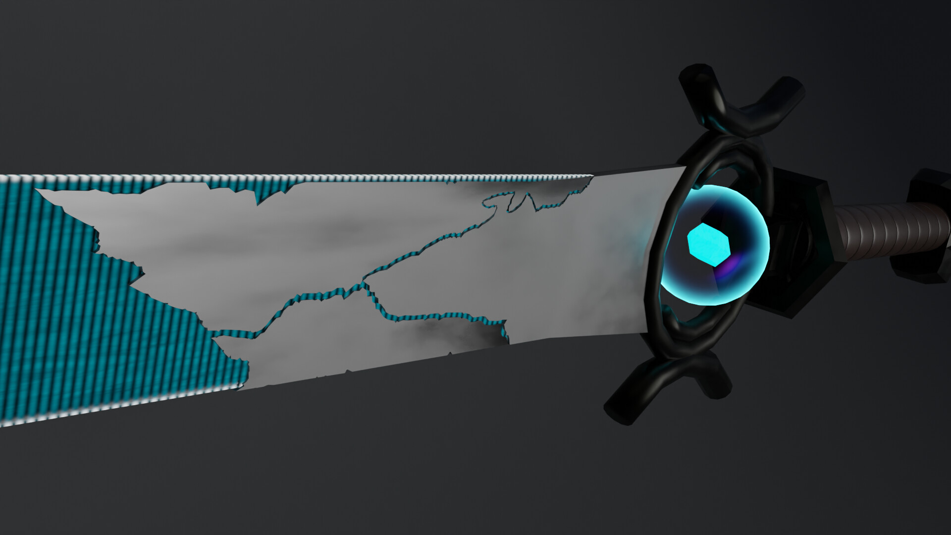 ArtStation - Gravis - Shadowrun Sword Design