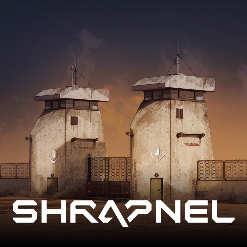 ArtStation - Architectural parts and medium size props (Shrapnel)