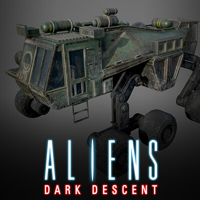 ArtStation - Aliens Dark Descent - Buggy