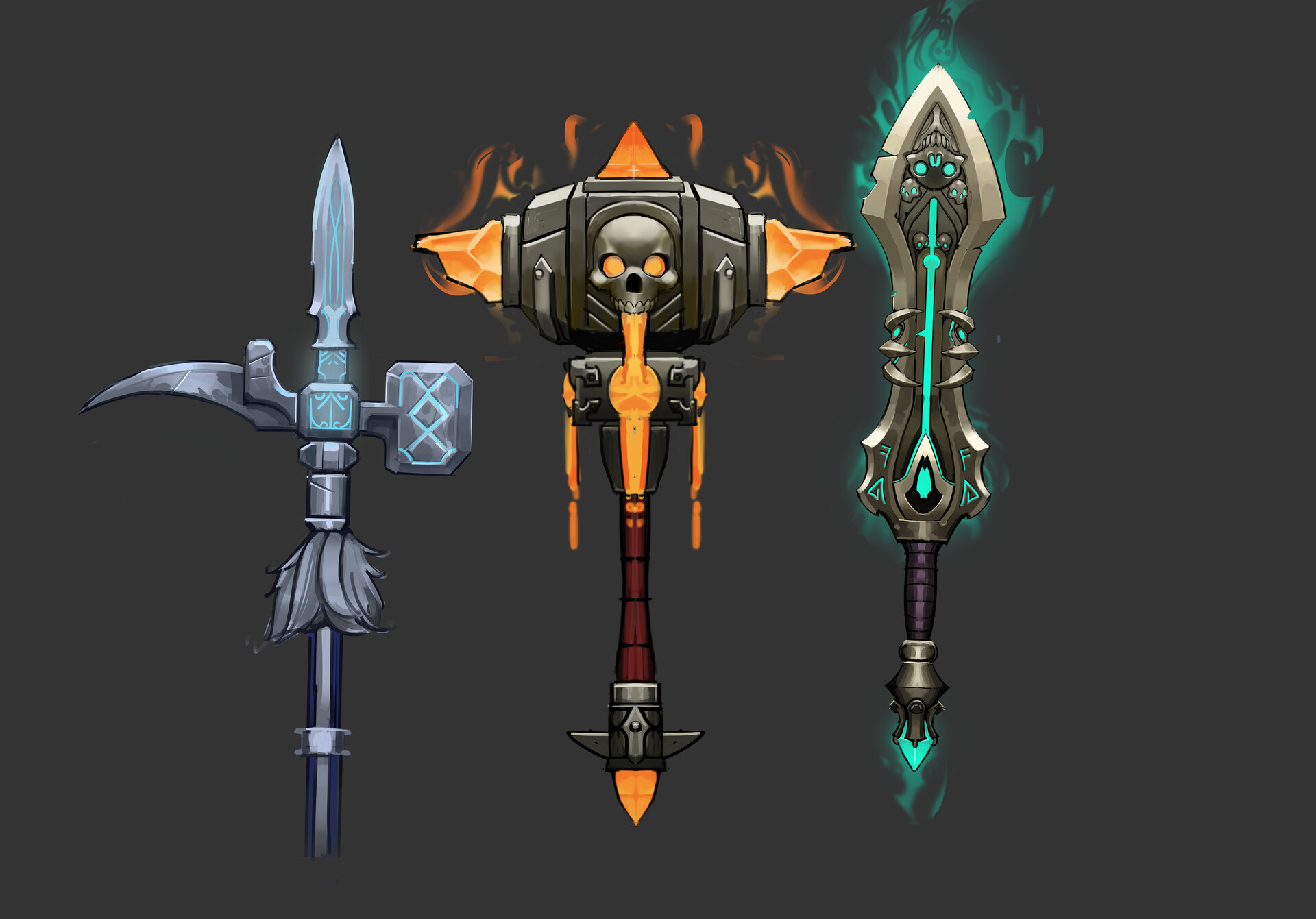 ArtStation - weapons practice