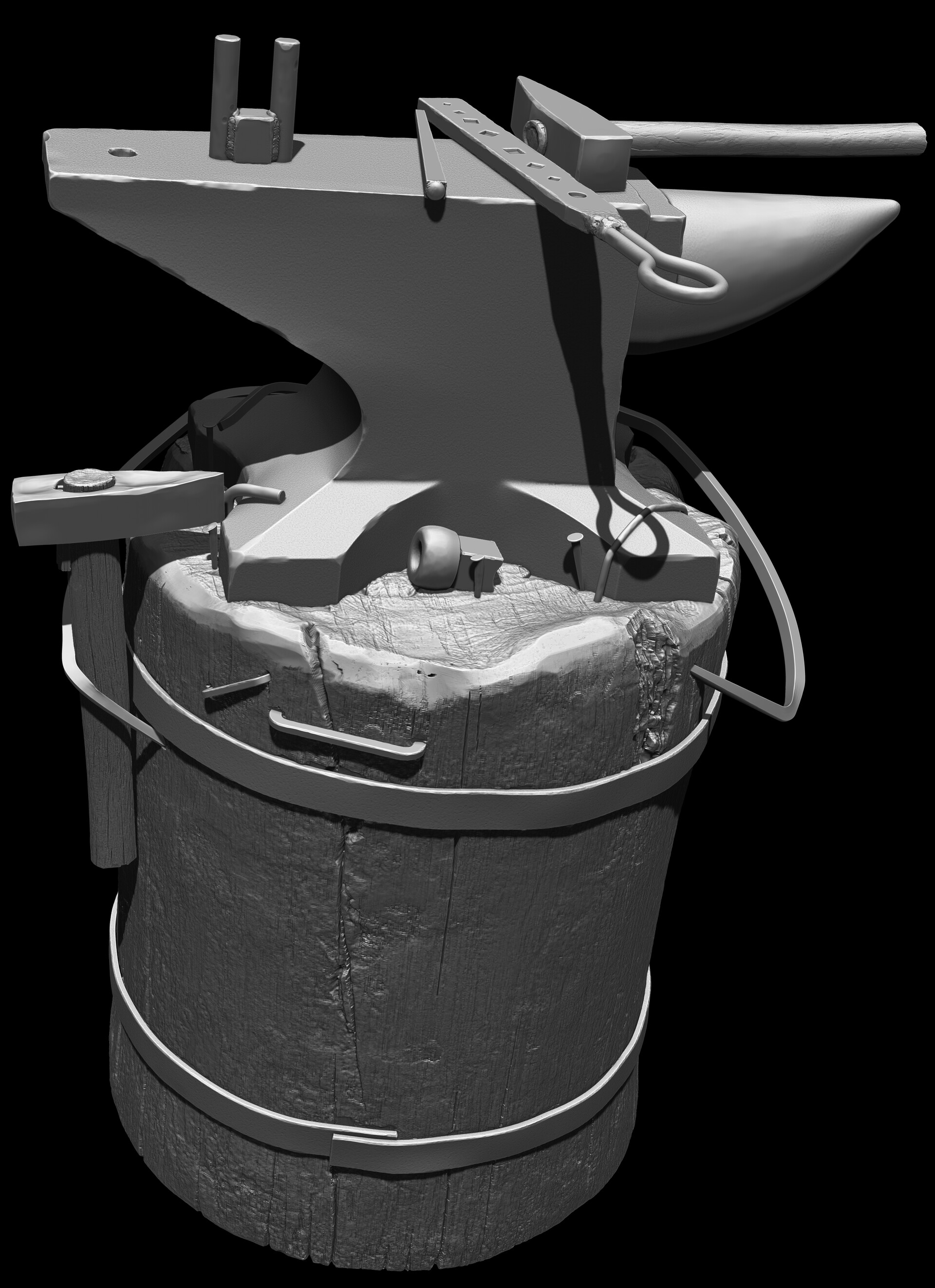 ArtStation - Blacksmith Tools