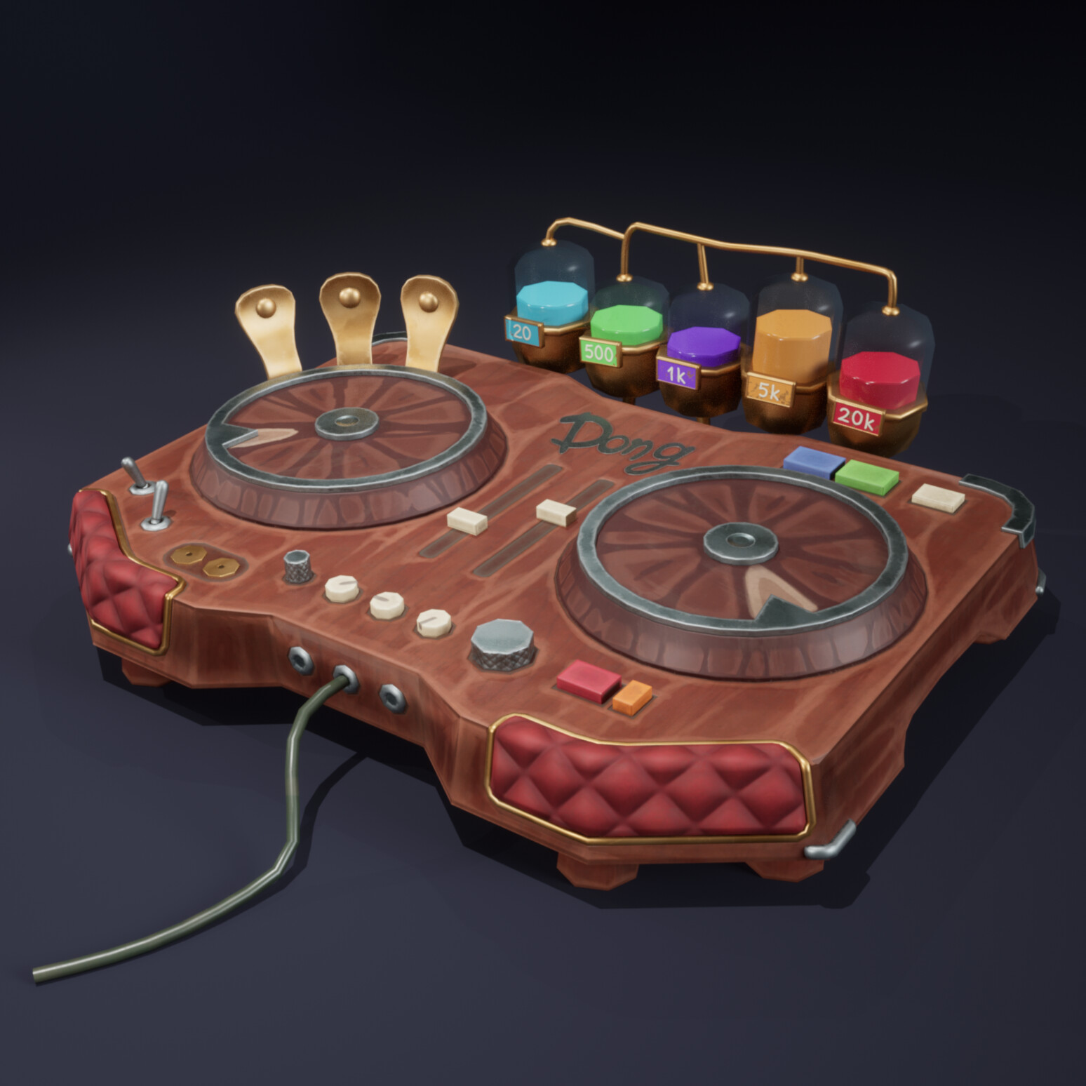 ArtStation - Medieval: Back and Forth - Game Prop Art Submission