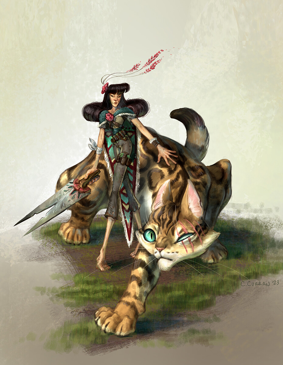 ArtStation - Pussy Roundup - Rose 01