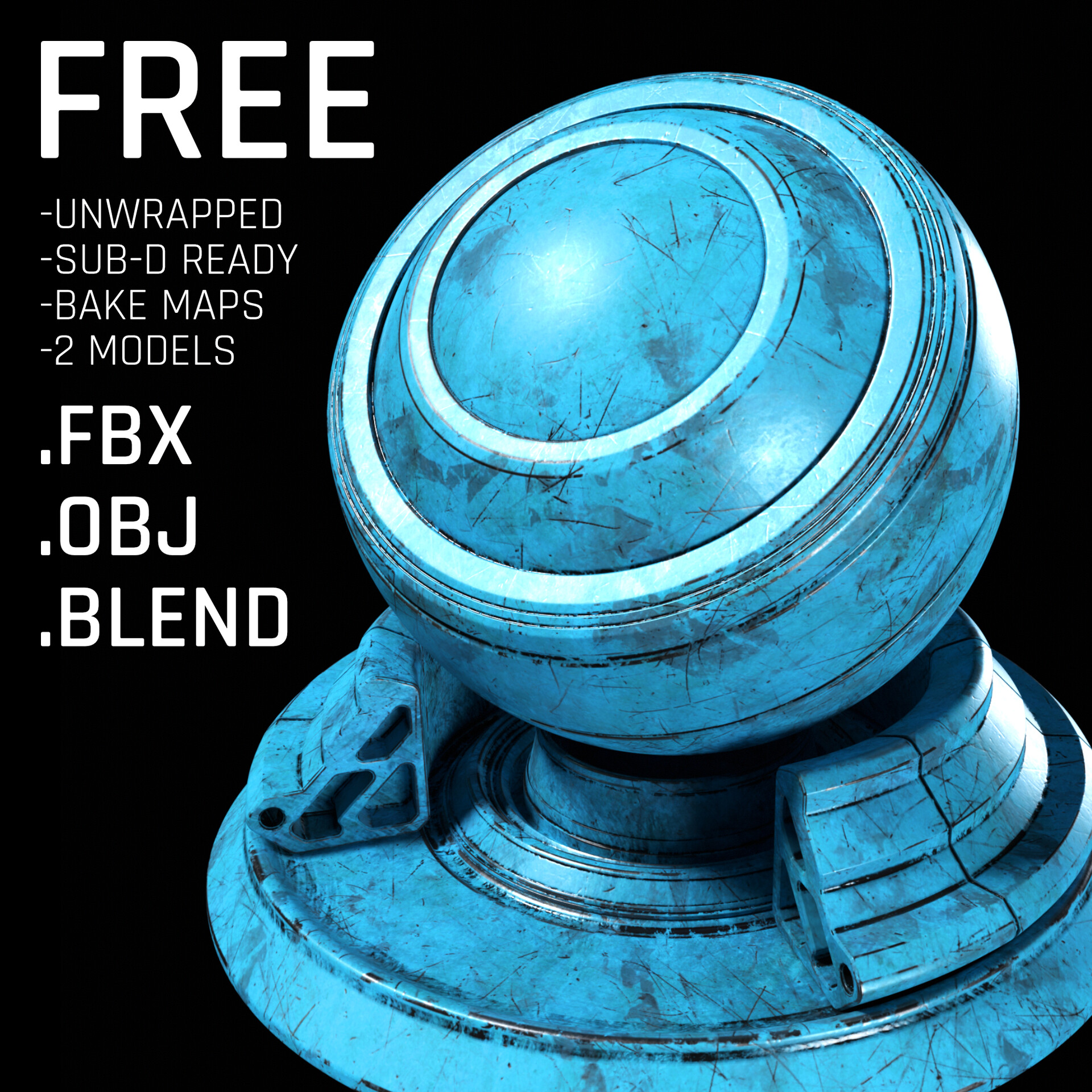 ArtStation - FREE Shaderball