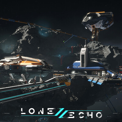 ArtStation - Lone Echo II - Asteroids